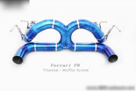 Ferrari F8 Titanium Muffler System