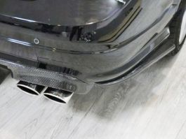 Mercedes Benz W204 C300 C350 2008-2011 Carbon Fiber Rear Splitter