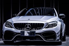 Mercedes Benz W205 C63 AMG Coupe Front Bumper