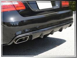 Mercedes Benz W212 E-Class E63 E550 AMG Carbon Fiber Rear Diffuser