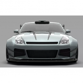 Nissan 350Z Carbon Fiber Rear Bumper Diffuser