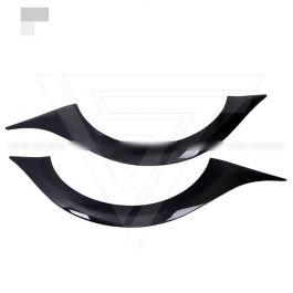 Nissan R35 GTR Carbon Fiber Wide Body Kit Rear Wheel Trims Rear Fender ...