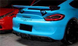 Porsche Cayman Boxster 981 GT4 Carbon Fiber Rear Diffuser